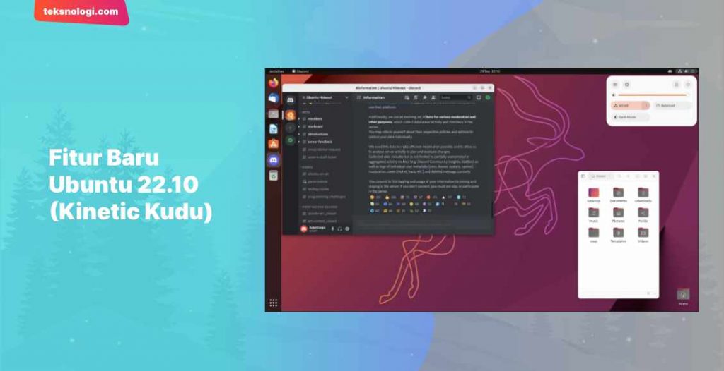 Fitur Baru Ubuntu 22.10 (Kinetic Kudu) - Teksnologi